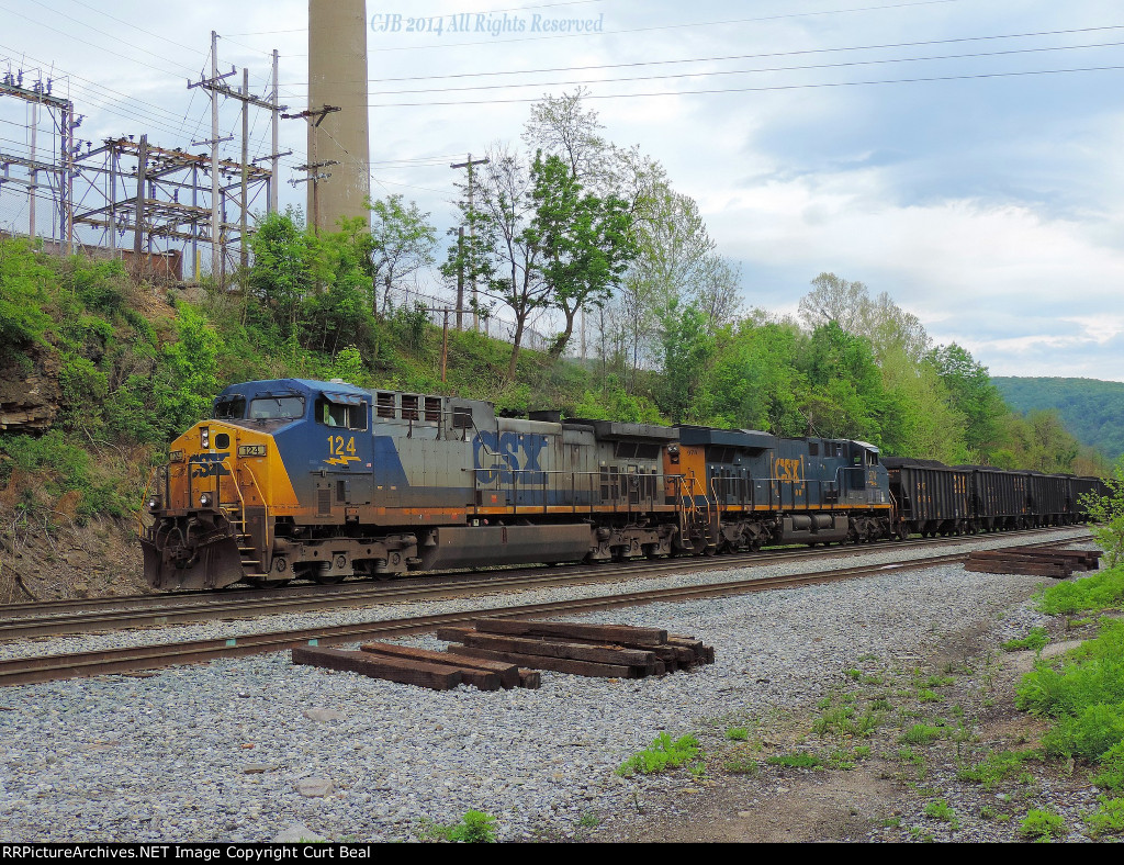 CSX 124 and 974